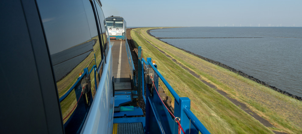 DEHOGA Sylt | Der blaue AUTOZUG Sylt